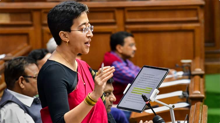 Delhi Assembly Atishi Answer To Bjp Mla Abhay Verma Question Ann Delhi Assembly बीजेपी विधायक