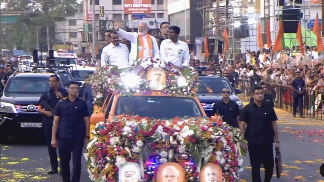 Prime Minister Narendra Modi Coimbatore Roadshow Lok Sabha Election 2024 In Pictures | PM Modi ...