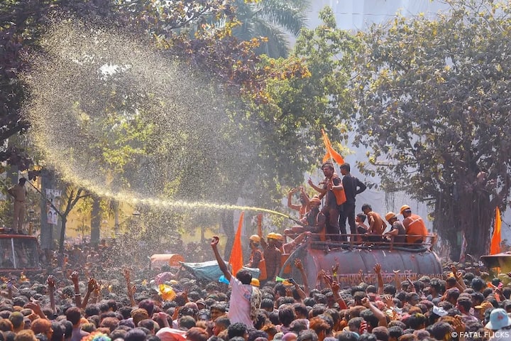 Rang Panchami 2024 Date Indore Ger Holi festival celebration See Photos ...