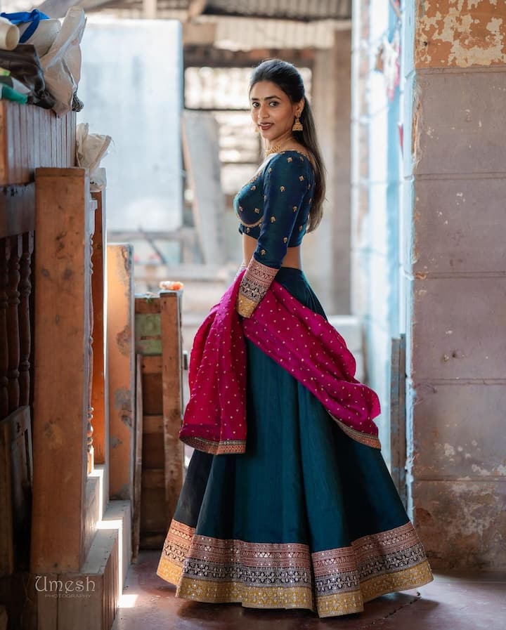 Kantara Heroine Sapthami Gowda Stunning in Traditional Look Instagram ...