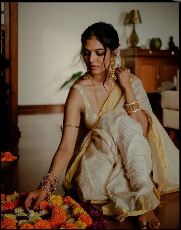 From Saree To Lehenga, Malavika Mohanan Aces The Traditional Look Like A Pro; SEE PICS