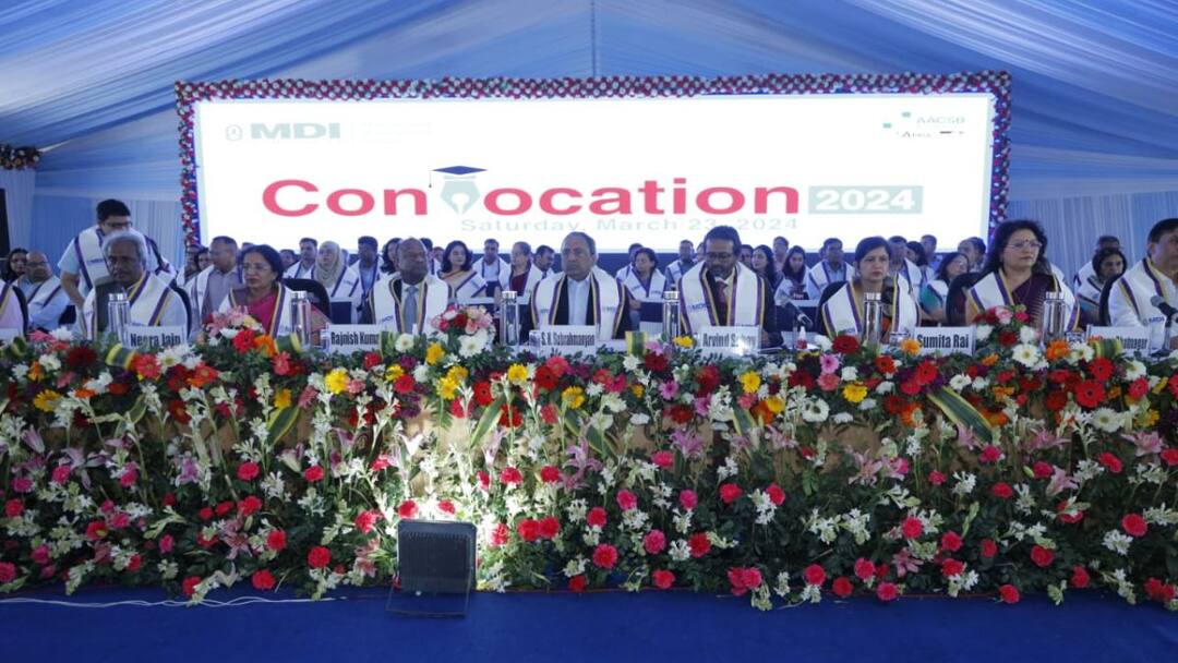 MDI Gurgaon Convocation 2024: 646 Students Conferred Management Diplomas