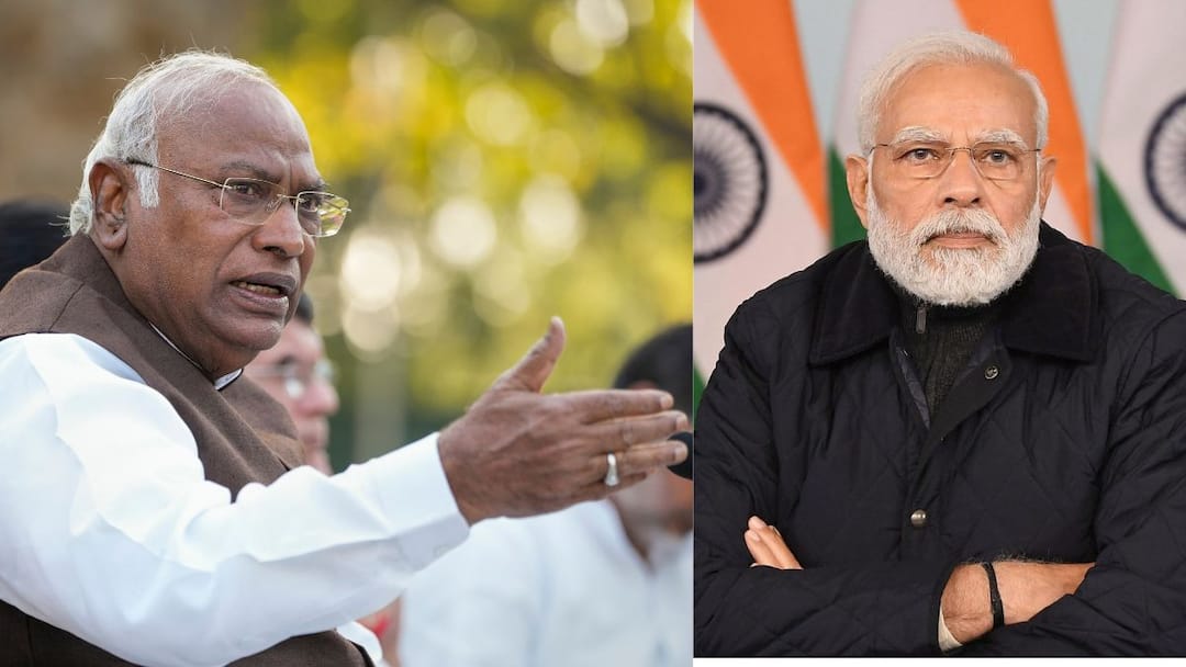 "Questions For You": congress chief Mallikarjun Kharge Counters PM ...