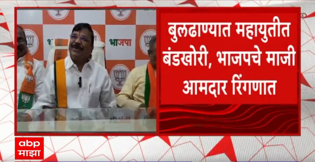 Vijay Raj Shinde Buldhana Loksabha Election Marathi News ABP Majha ...