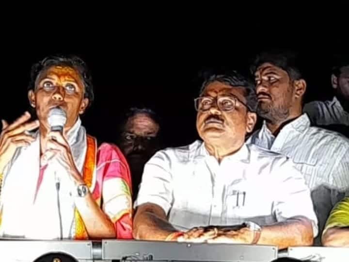 Lok Sabha Election 2024 Congress candidate Jothimani campaign Karur ...