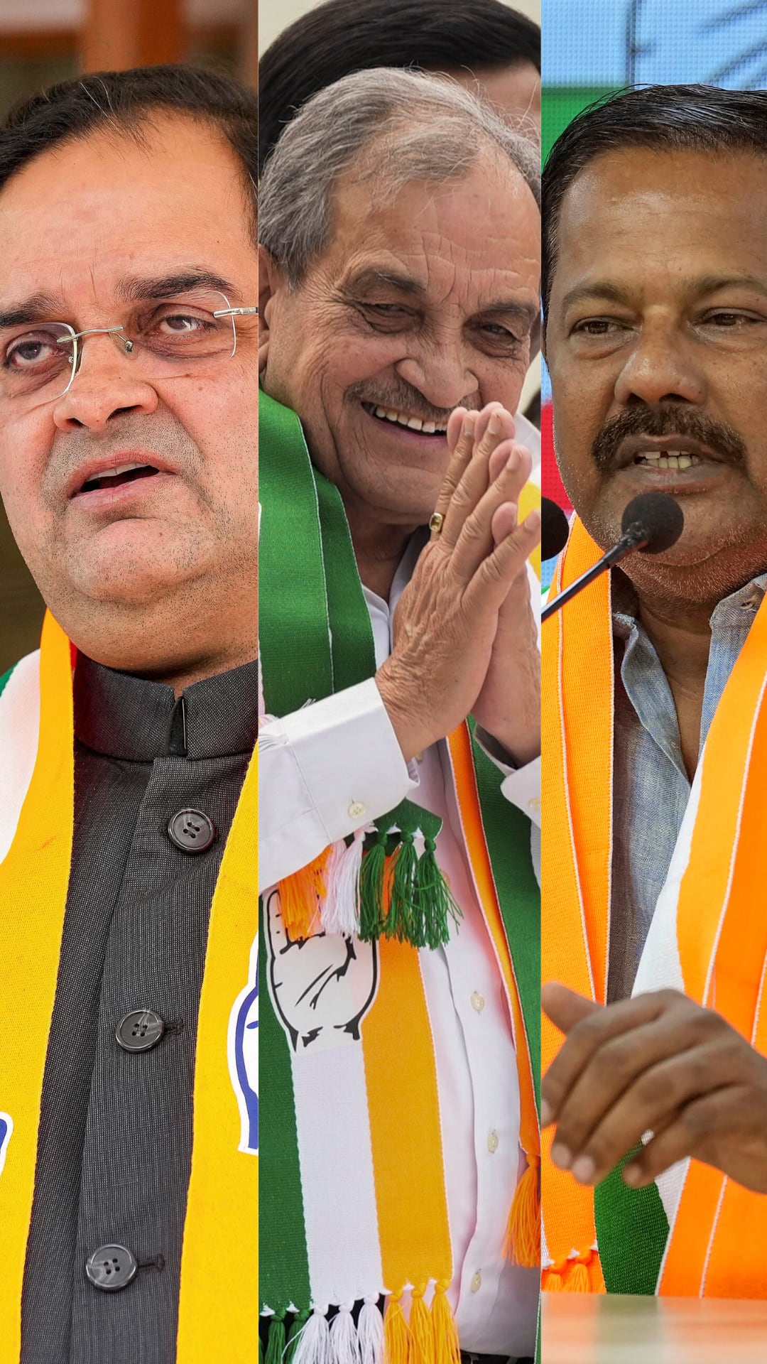 BJP Leaders Who Recently Jumped Ship To Congress