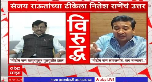 Nitesh Rane Vs Sanjay Raut Controversy Sanjay Raut Slams On PM Narendra ...