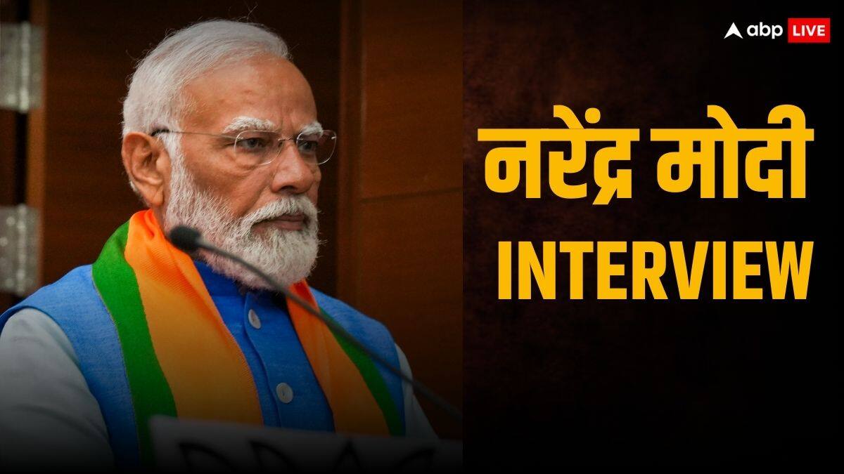PM Modi Interview Live Updates Narendra Modi Lok Sabha Election One ...