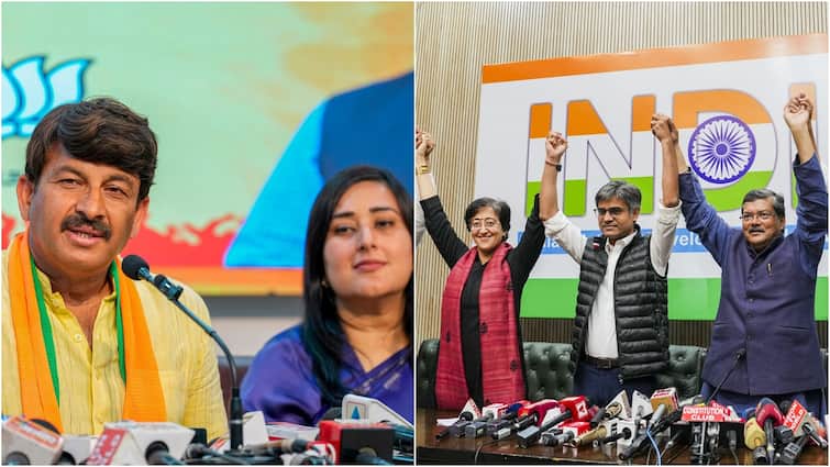 Abp Cvoter Opinion Poll Will Congress Aap Alliance In Delhi Impact Bjp