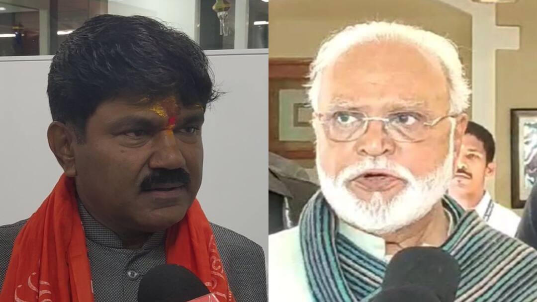 Hemant Godse on Chhagan Bhujbal announced his withdrawal from Nashik Lok Sabha Election in a ...