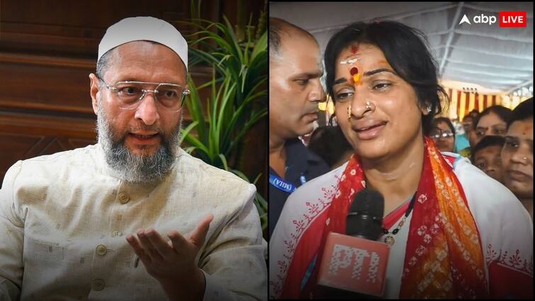 Hyderabad Bjp Candidate Madhavi Latha Attacked Asaduddin Owaisi For His