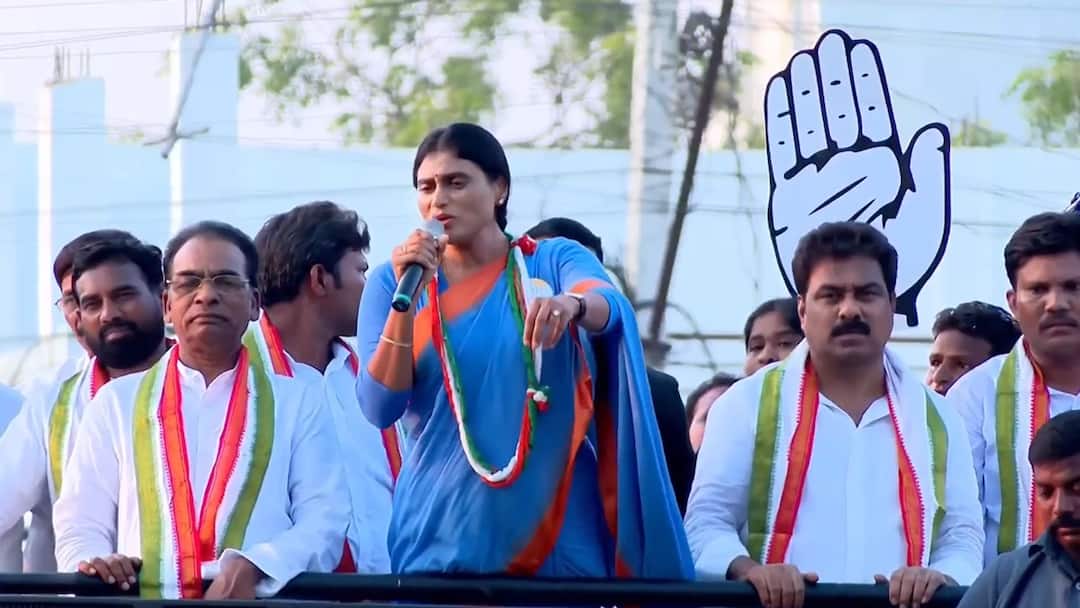 YS Sharmila slams PM Modi over his controversial comments in Bapatla | YS Sharmila: మోదీ ఎన్ని ...