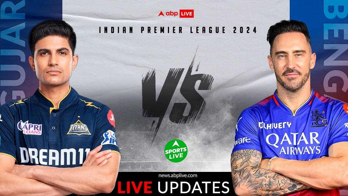 GT vs RCB Live Score, IPL 2024: Gujarat Titans Host Royal Challengers Bengaluru, Live Action Set ...