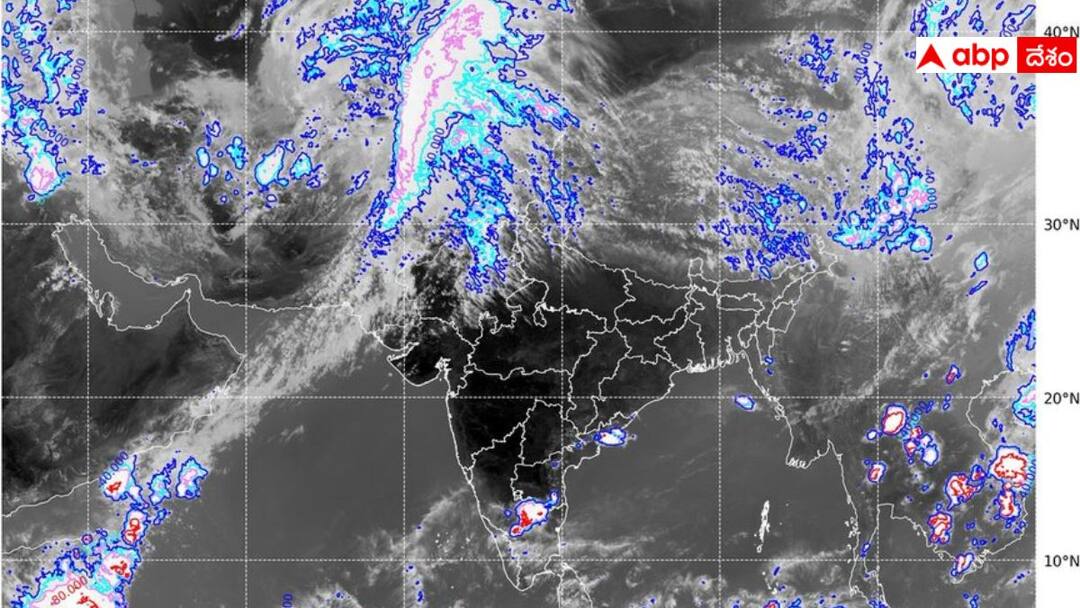 Light to moderate rainfall north Coastal Andhra Pradesh and south ...