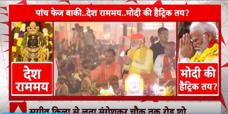 Lok Sabha Election 2024: PM Modi Holds Mega Roadshow After offering Prayers At Ayodhya's Ram ...
