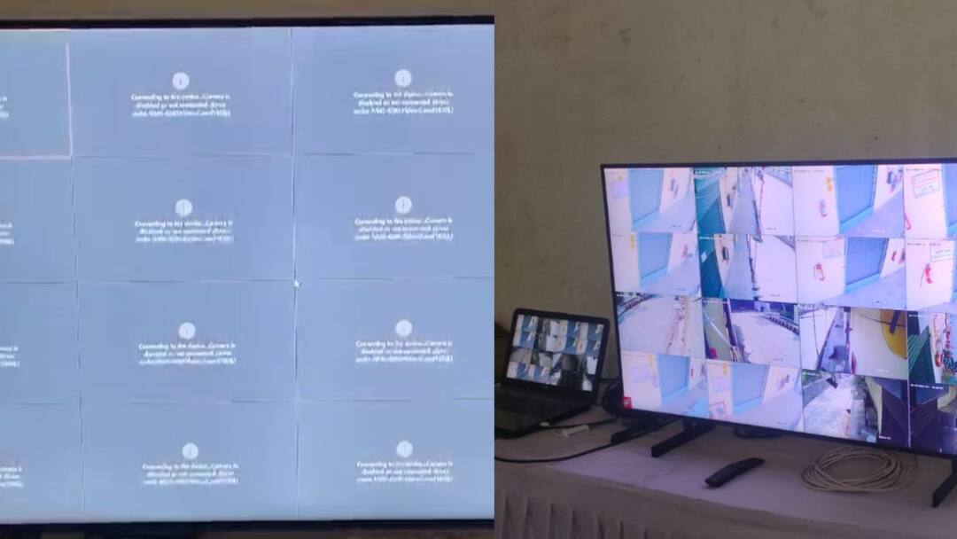 Baramati Lok Sabha EVM Machines strong room CCTV footage not showing on monitor create chaos ...