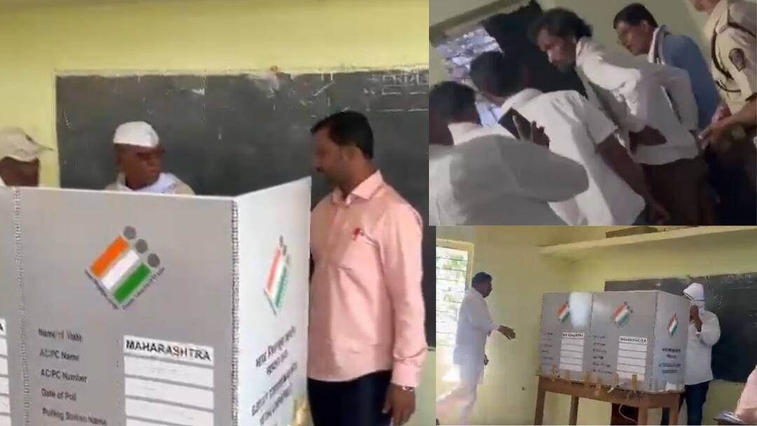 BJP goons pressurise voters during giving vote on EVM at beed parli says MLA Rohit Pawar | Rohit ...