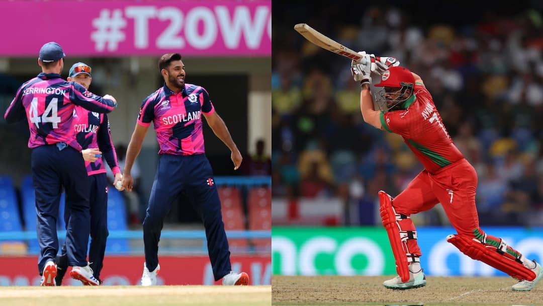 T20 World Cup 2024 SCO vs Oman Match Highlights Scotland defeat Oman by ...