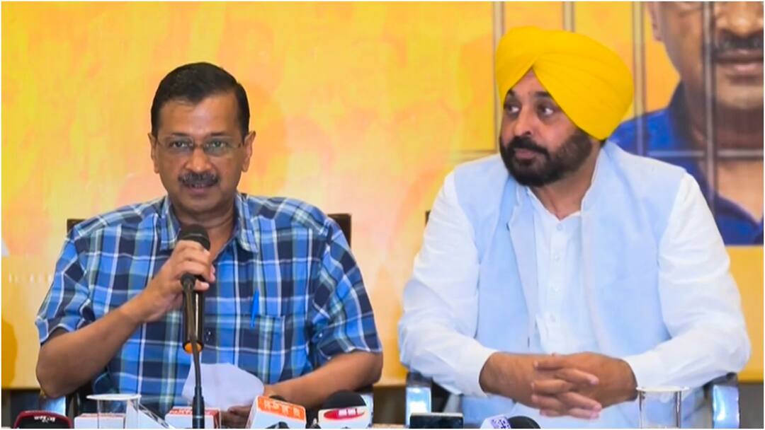 punjab cm bhagwant mann meets delhi cm arvind kejriwal in tihar jail | Delhi: तिहाड़ जेल में ...
