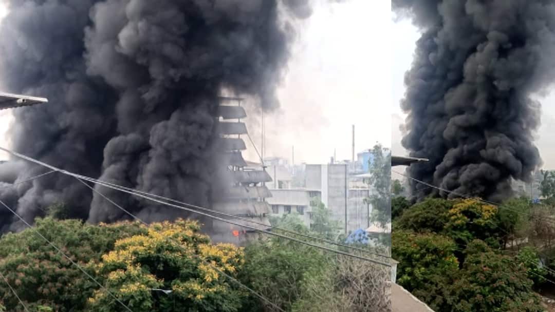 Dombivali Fire An incident of fire in a company in MIDC in Dombivti | Dombivali Fire ...
