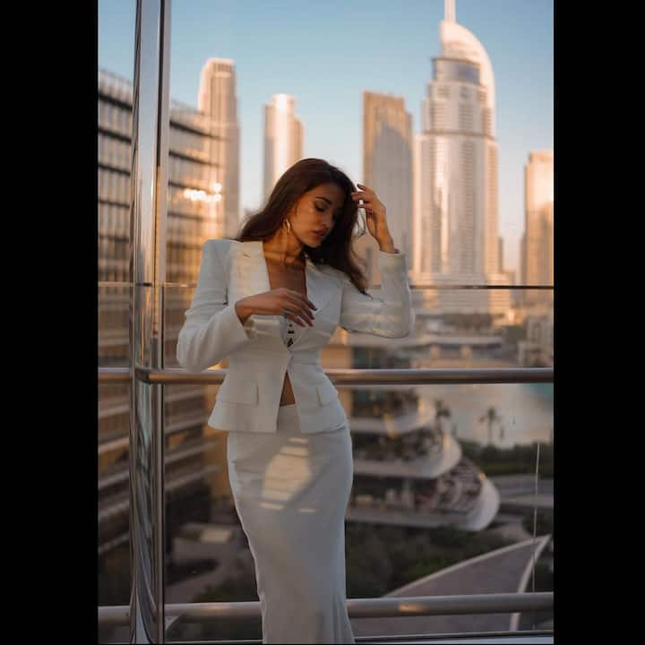 Disha Patani Slays Power Dressing In A Chic Blazer