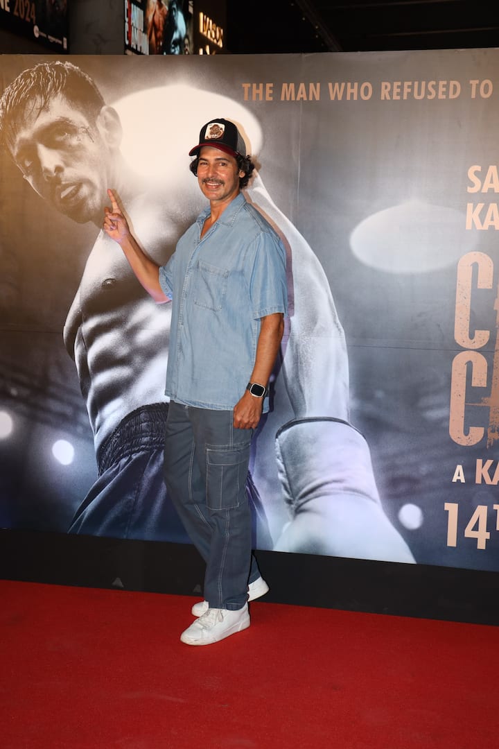 Chandu Champion Screening Kartik Aaryan Richa Chadha Tiger Shroff ...