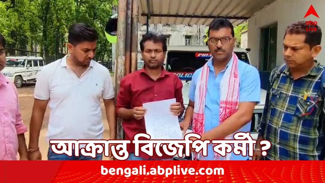 west bengal post poll violence bjp worker allegedly beaten by tmc workers at Durgapur Paschim ...