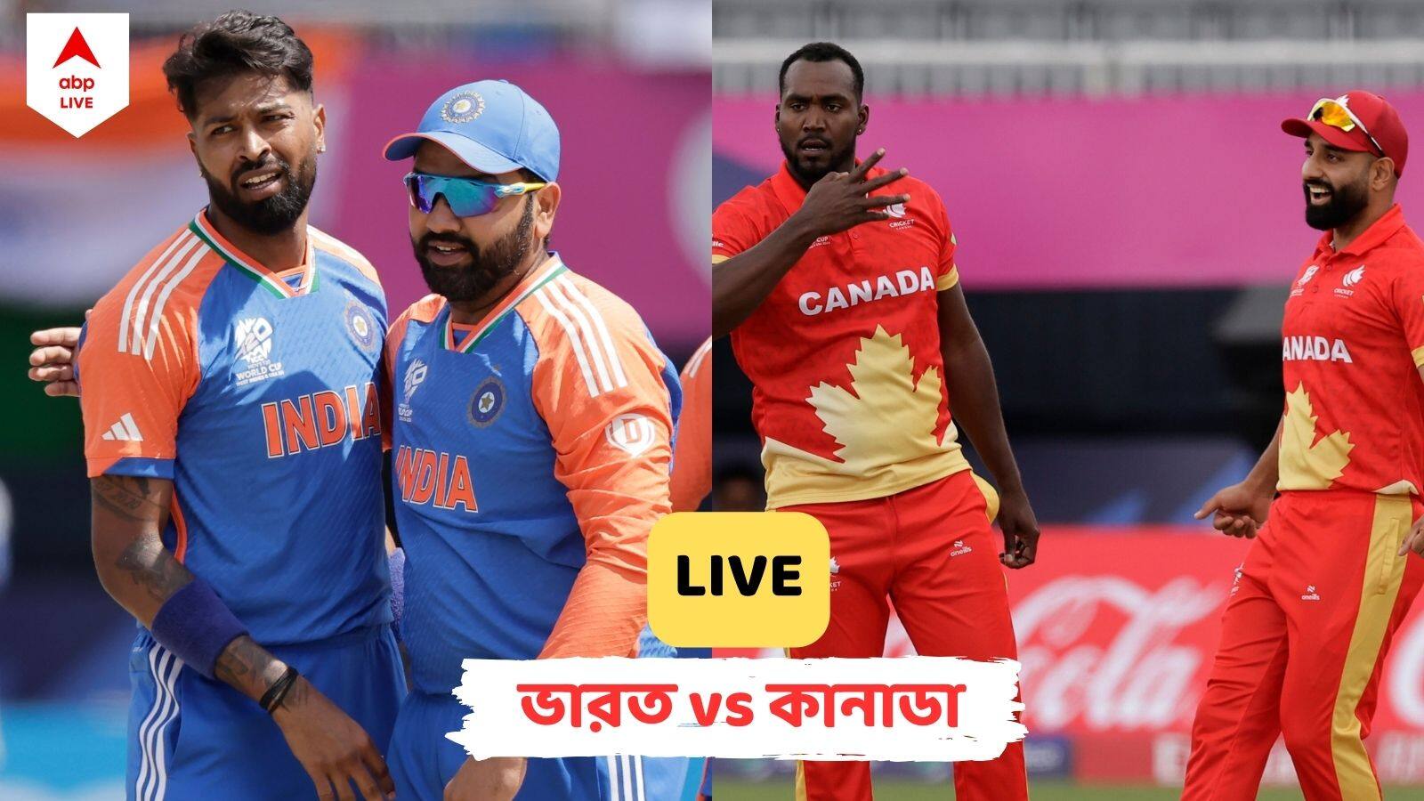 Canada vs India T20 world cup 2024 match 33 scorecard live updates ...