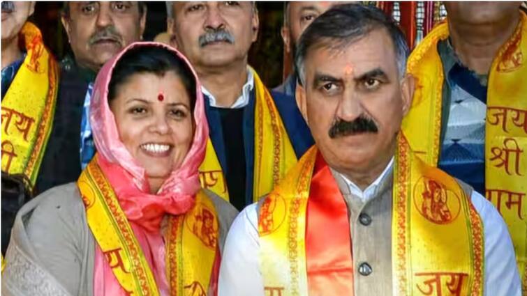 Himachal Cm Sukhvinder Singh Sukhu S Wife Kamlesh Thakur To Contest Bypoll From Dehra