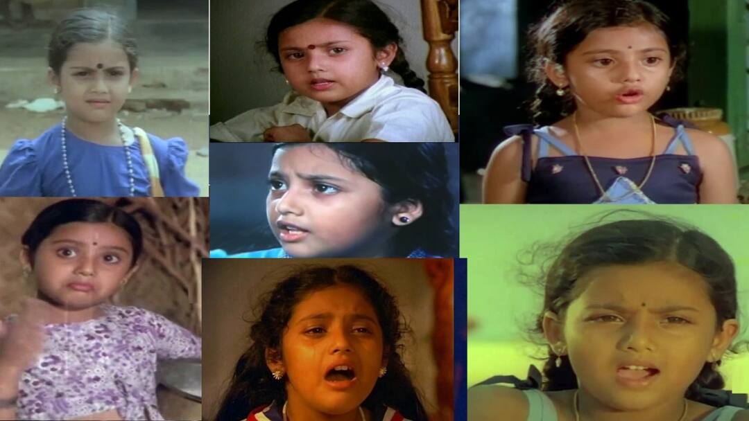 Meena has acted as child artist and heroine with many popular heros ...