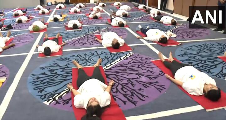 International Yoga Day 2024 pm narendra modi celebrated yog day photo ...