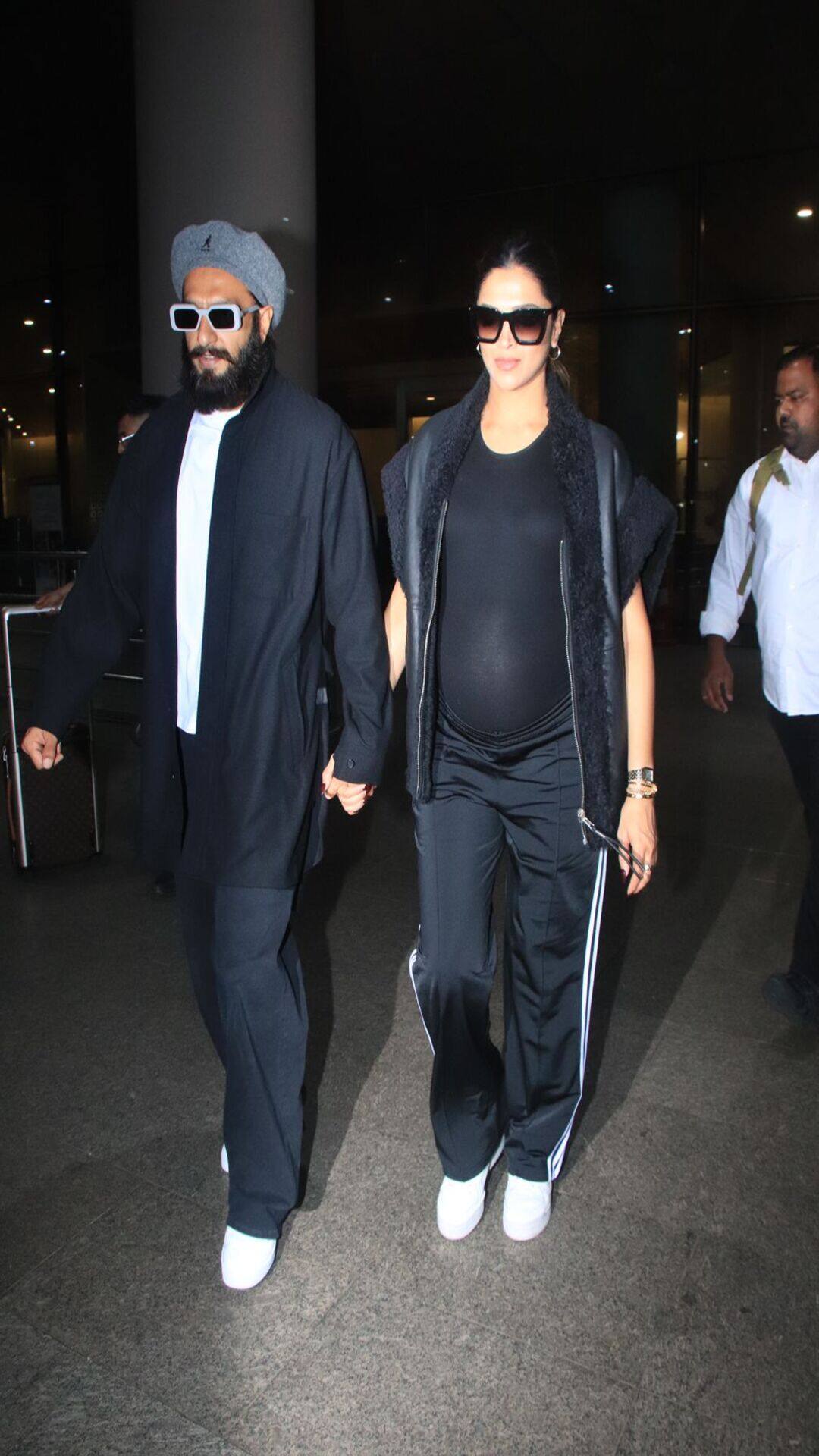 Deepika Padukone Flaunts Baby Bump As She Twins With Ranveer Singh