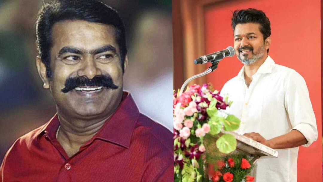 NTK seeman appreciated tvk leader vijay for his students honors event | Vijay - Seeman: "மாணவ ...