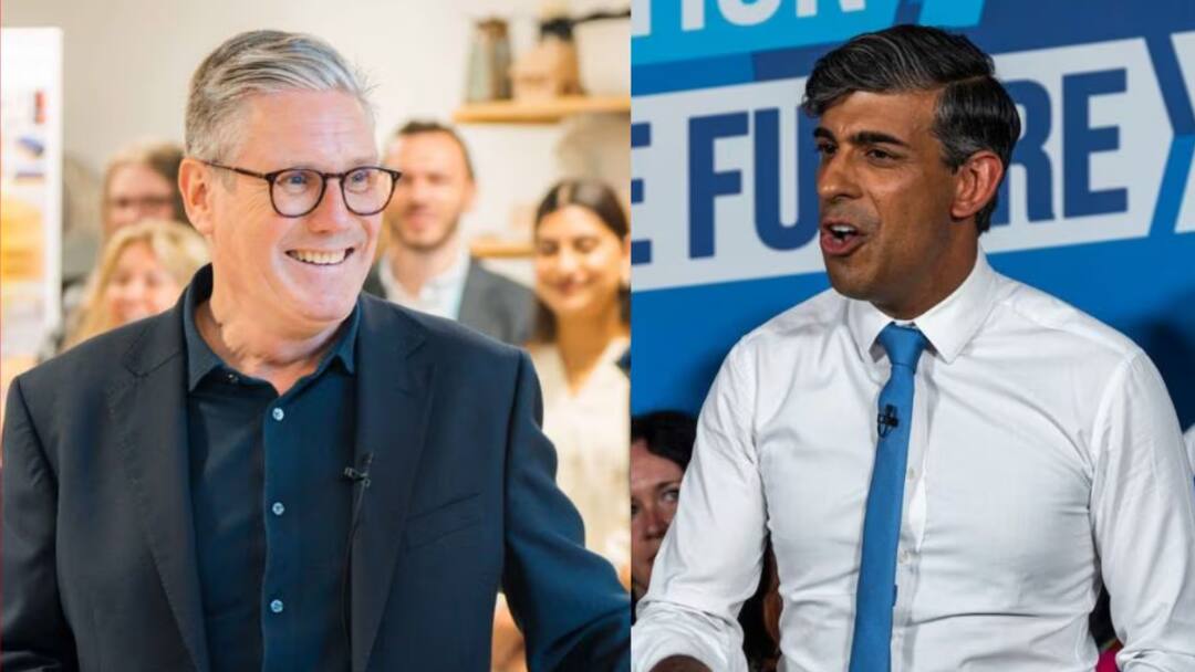 uk general election 2024 voting today pm rishi sunak is facing tough challenge vs Keir Starmer ...