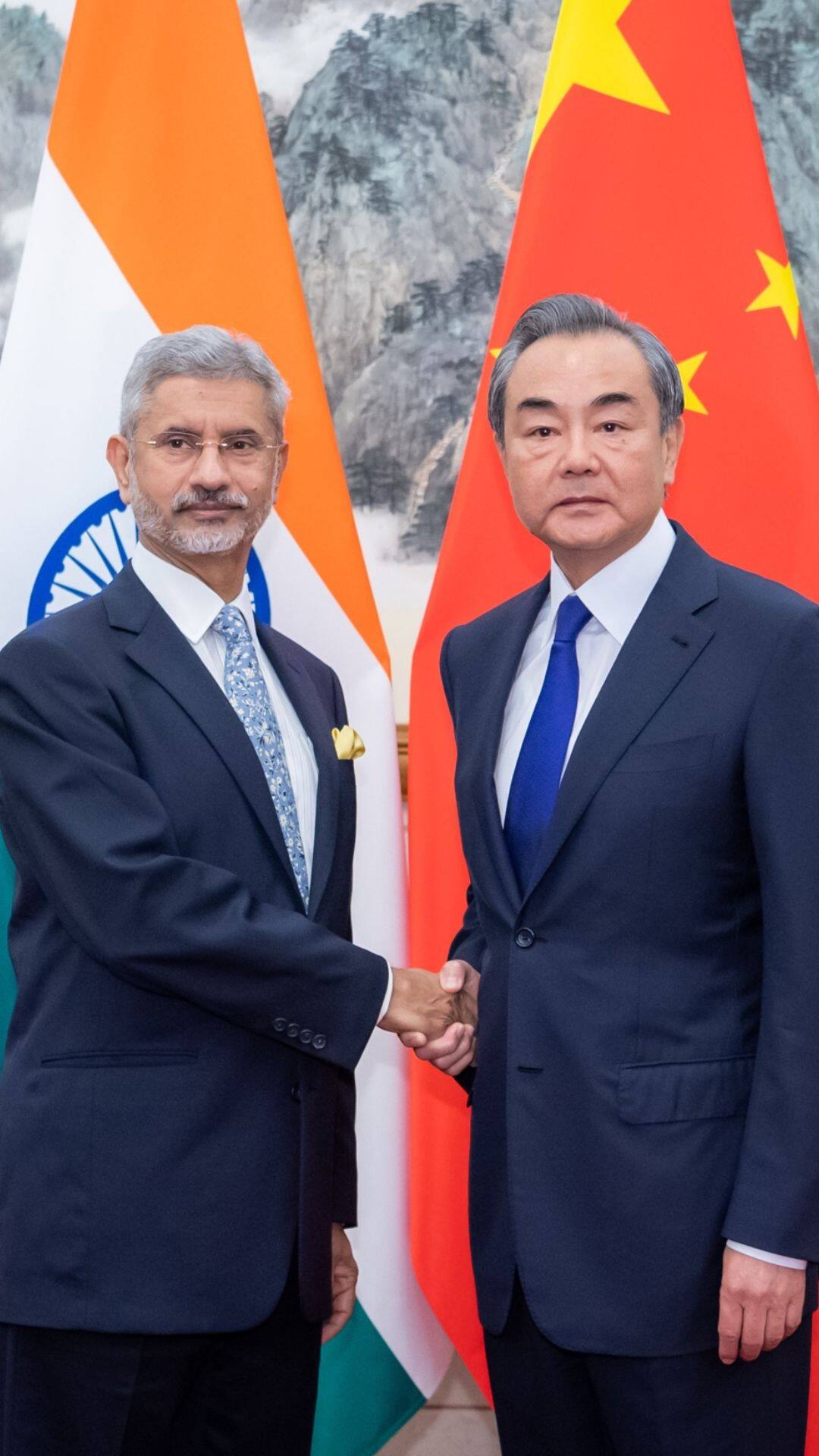 S Jaishankar Meets His Chinese Counterpart: Wang Yi | S Jaishankar Meets His Chinese Counterpart ...