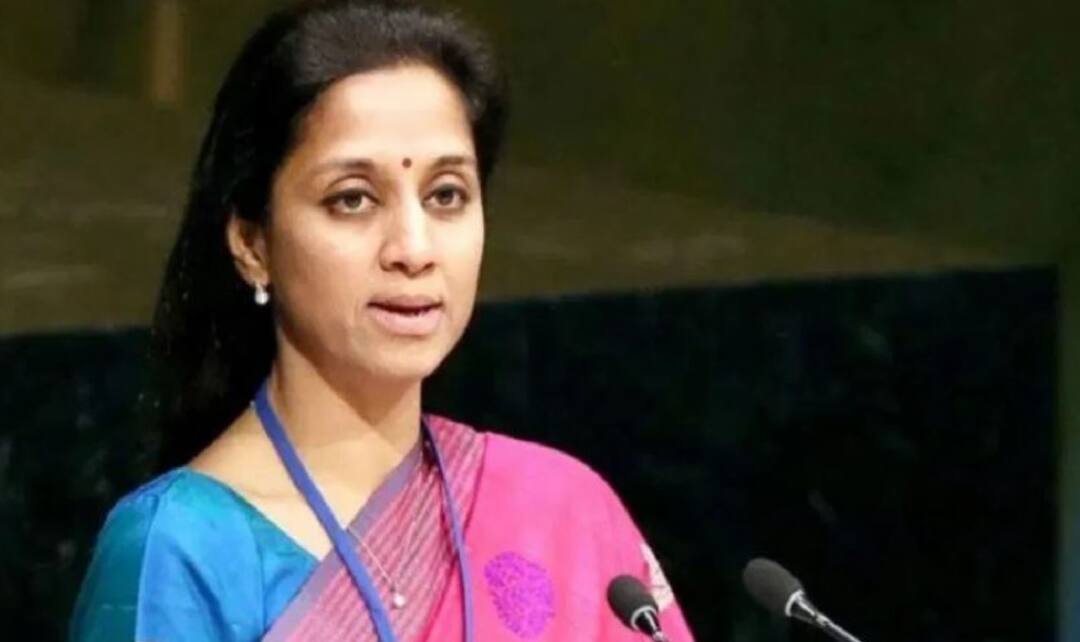 MP Supriya Sule criticized to Maharashtra government in pune baramati ...