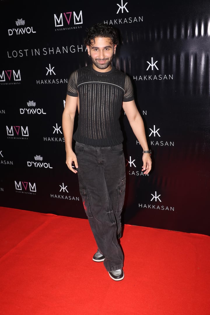 Orry Gives Major Fashion Goals In Black Netted Outfit; Check Out Pics ...