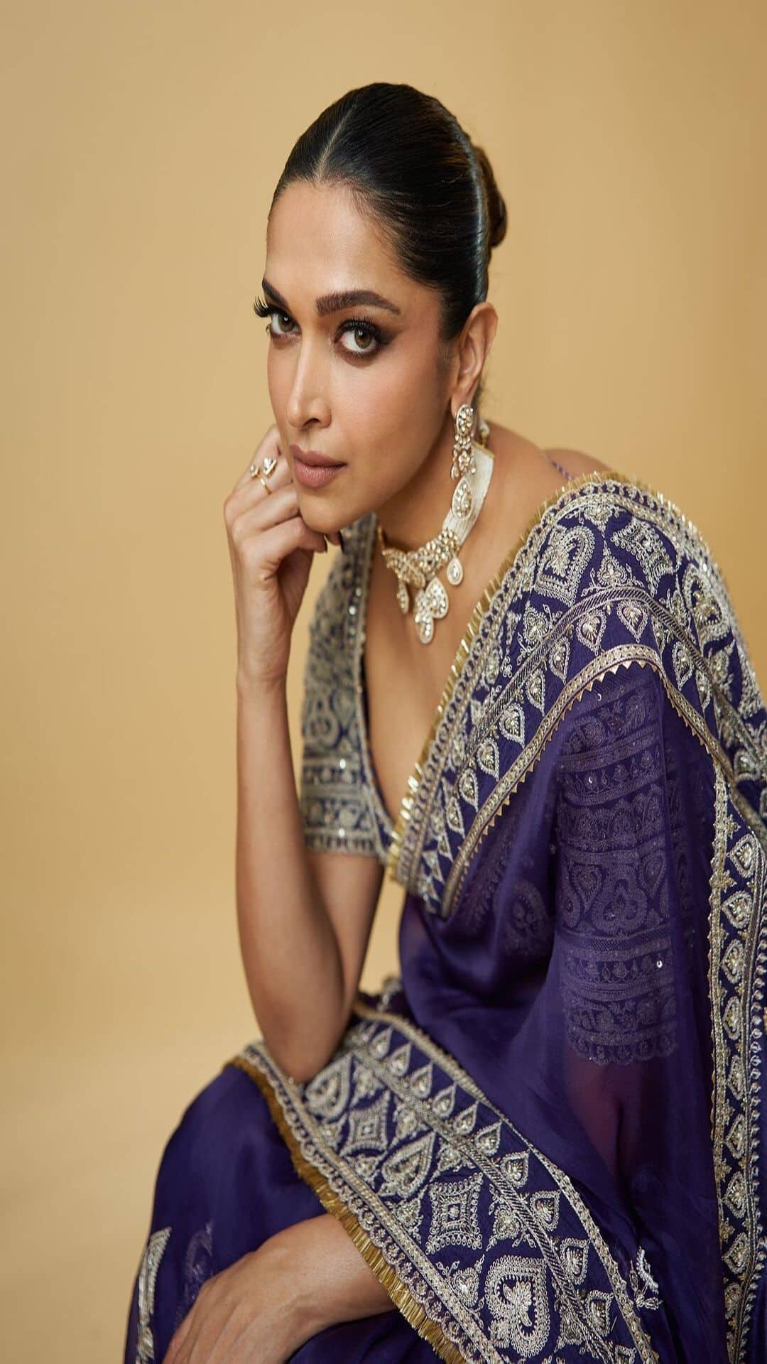 Deepika Padukone's Stunning Saree Moments