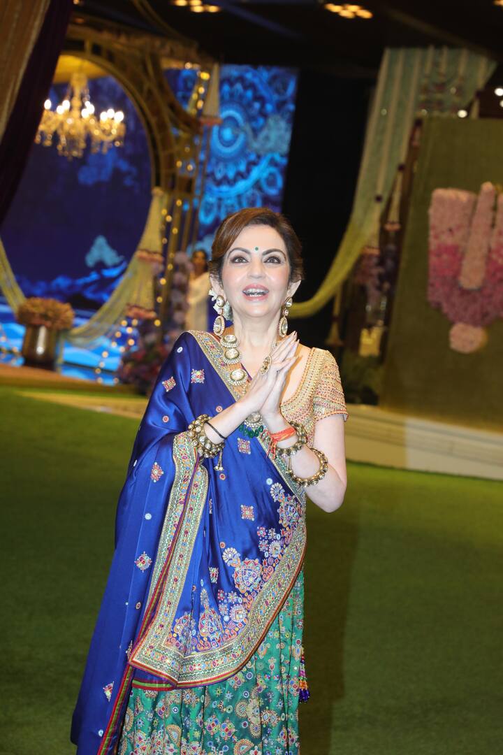 Anant Ambani-Radhika Merchant Wedding: Nita Ambani Shows Her Vibrant ...