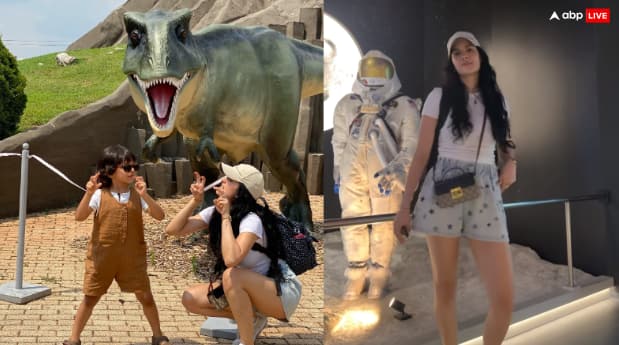 Natasha Stankovic went to the zoo with son shares photo hardik pandya commented on the post ...