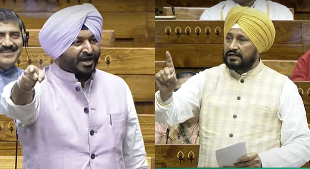 Ravneet Singh Bittu vs Charanjit Singh Channi Dispute in Parliament Session | रवनीत बिट्टू पर ...