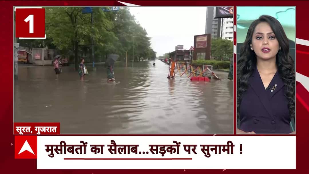 Weather Update: Heavy Rains Cause Severe Flooding in Gujarat, Watch ...