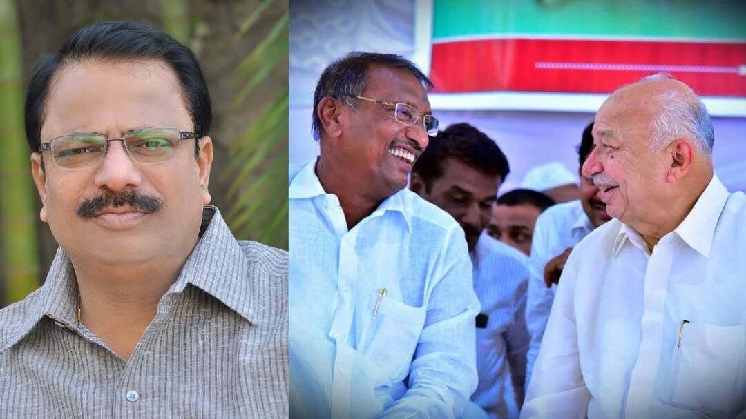 Rajan Patil leader of Ajit Pawar NCP on Congress stage mentions Dilip ...