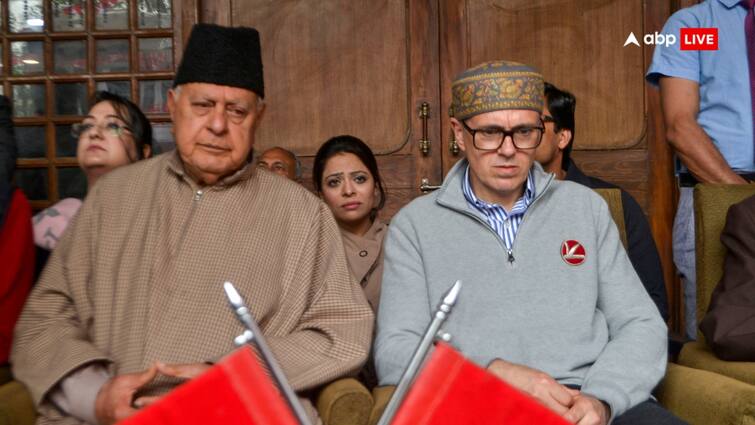 Jammu Kashmir Assembly Election 2024 Farooq Abdullah announces Omar ... Jammu Kashmir Assembly Election 2024 Farooq Abdullah announces Omar ...