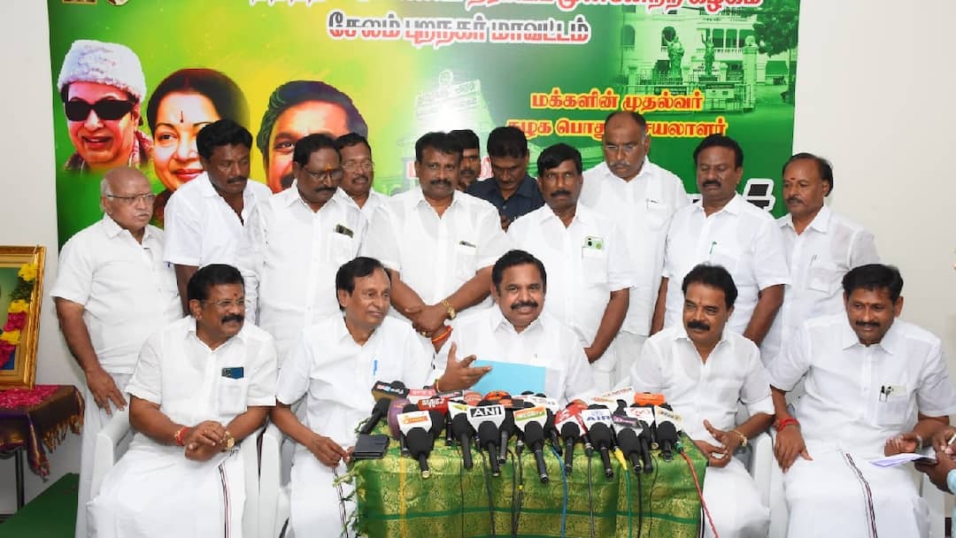"MGR who came to power before Annamalai was born" says Edappadi ...