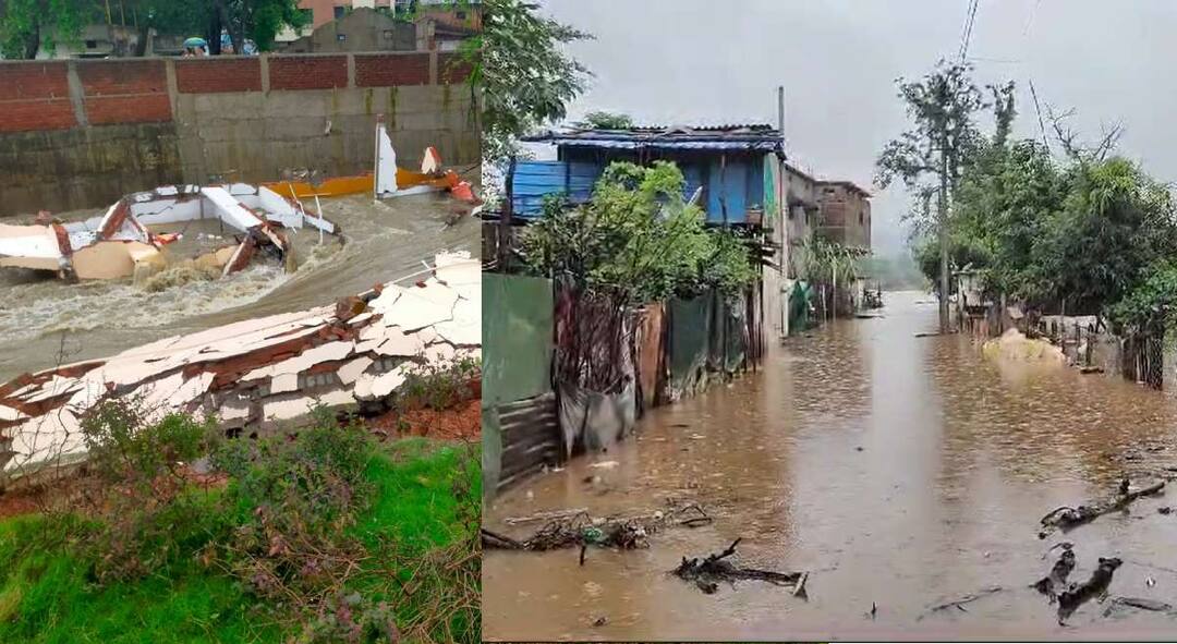 Vidarbha weather update heavy rain in East vidarbha orange Alert warning from imd rain update ...