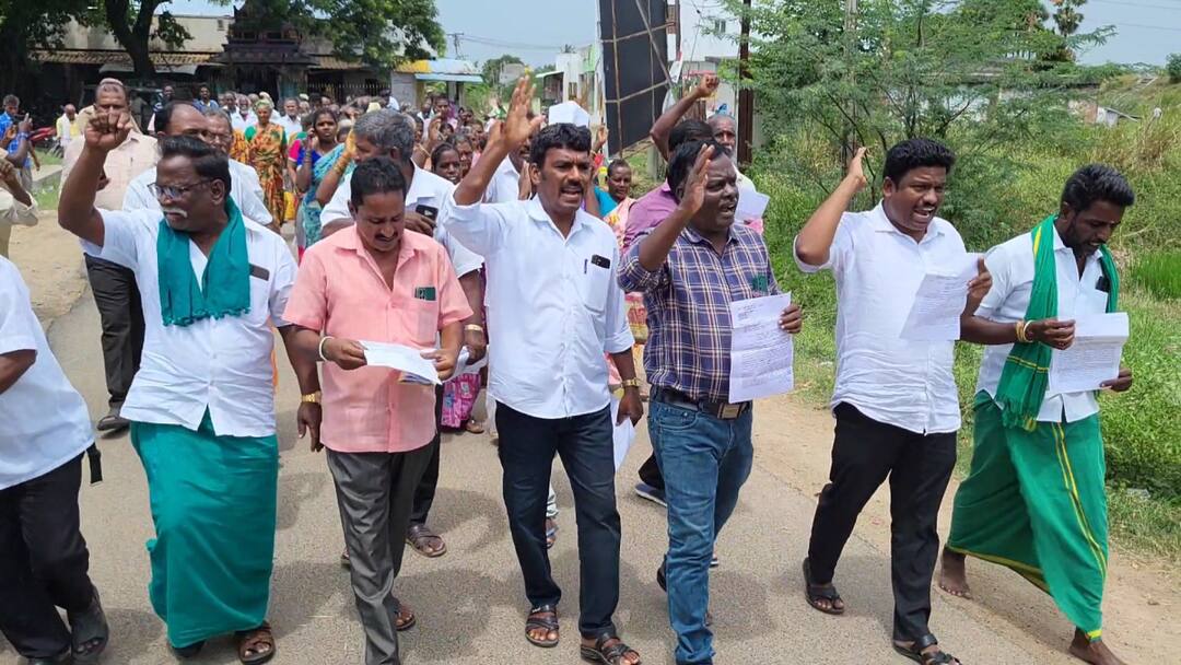 Paranthur Greenfield airport ekanapuram village peoples objection for ...