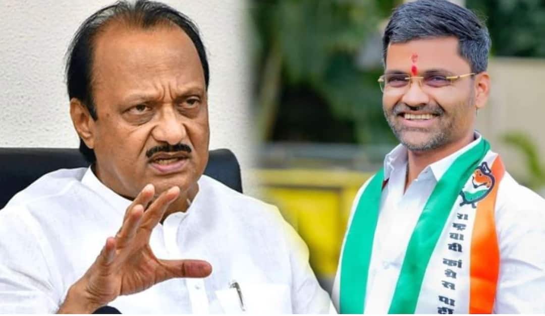 Ajit Pawar criticism on MP Nilesh Lanke in Ahmednagar Parner | निलेश ...