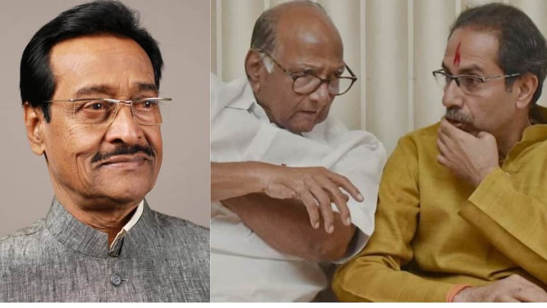Former Barshi MLA Dilip Sopal met Sharad Pawar and Uddhav Thackeray in ...