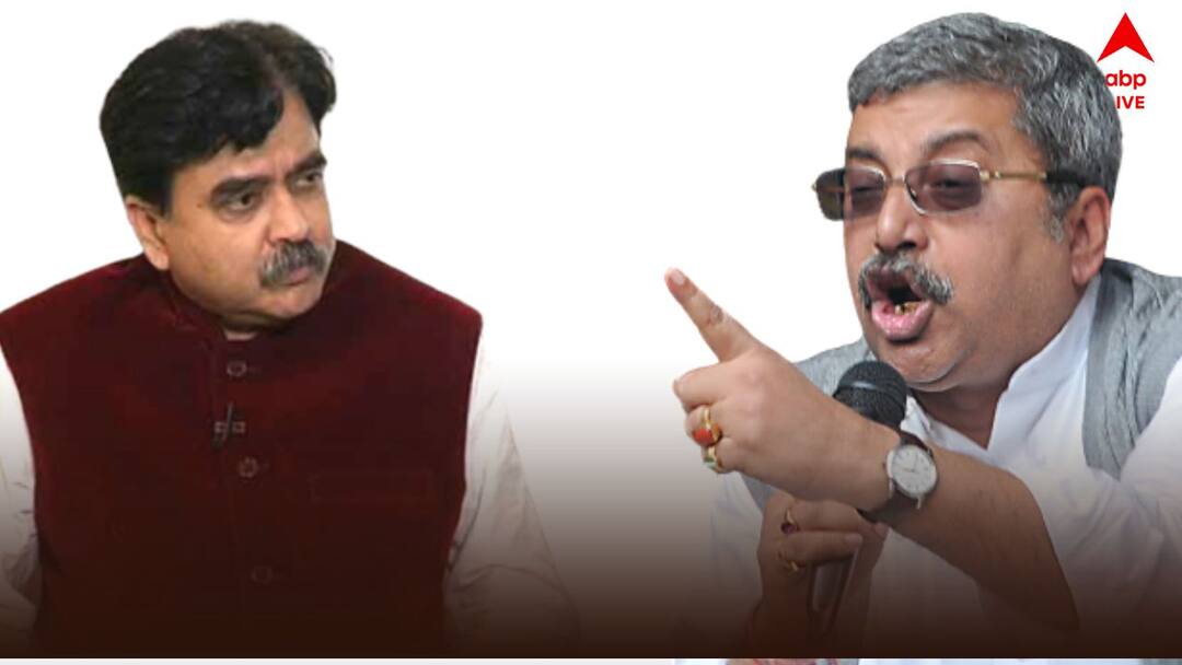 TMC MP Kalyan Banerjee injured After Breaking Glass Bottle During Argument With Abhijit Ganguly ...